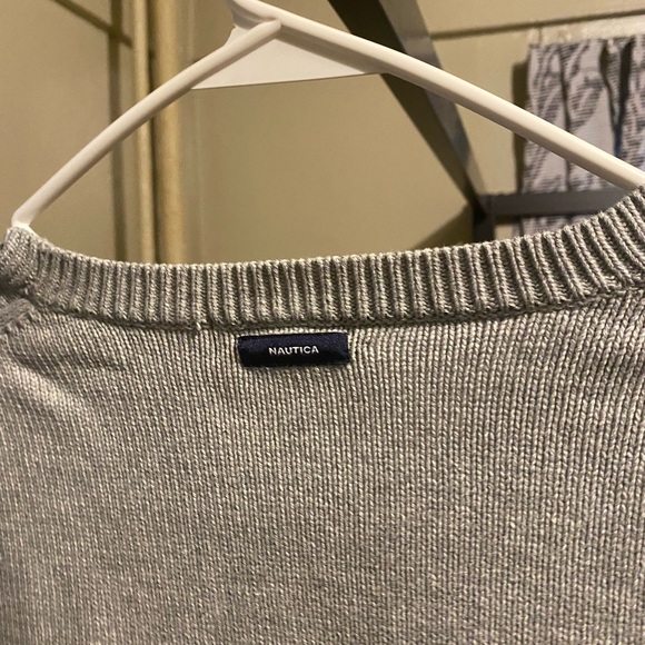 Nautica | Sweaters | Mens Gray Nautica Sweater | Poshmark